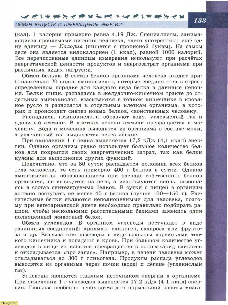 Биология за 8-ой класс - В.В.Пасечник, А.А. Каменский. Биология. Линия ...