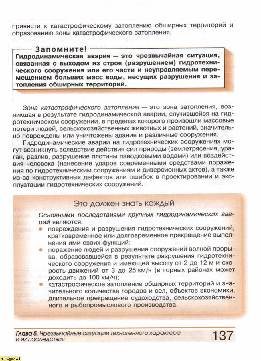 ОБЖ за 8-ой класс - А.Т. Смирнов, Б.О. Хренников. Основы безопасности ...