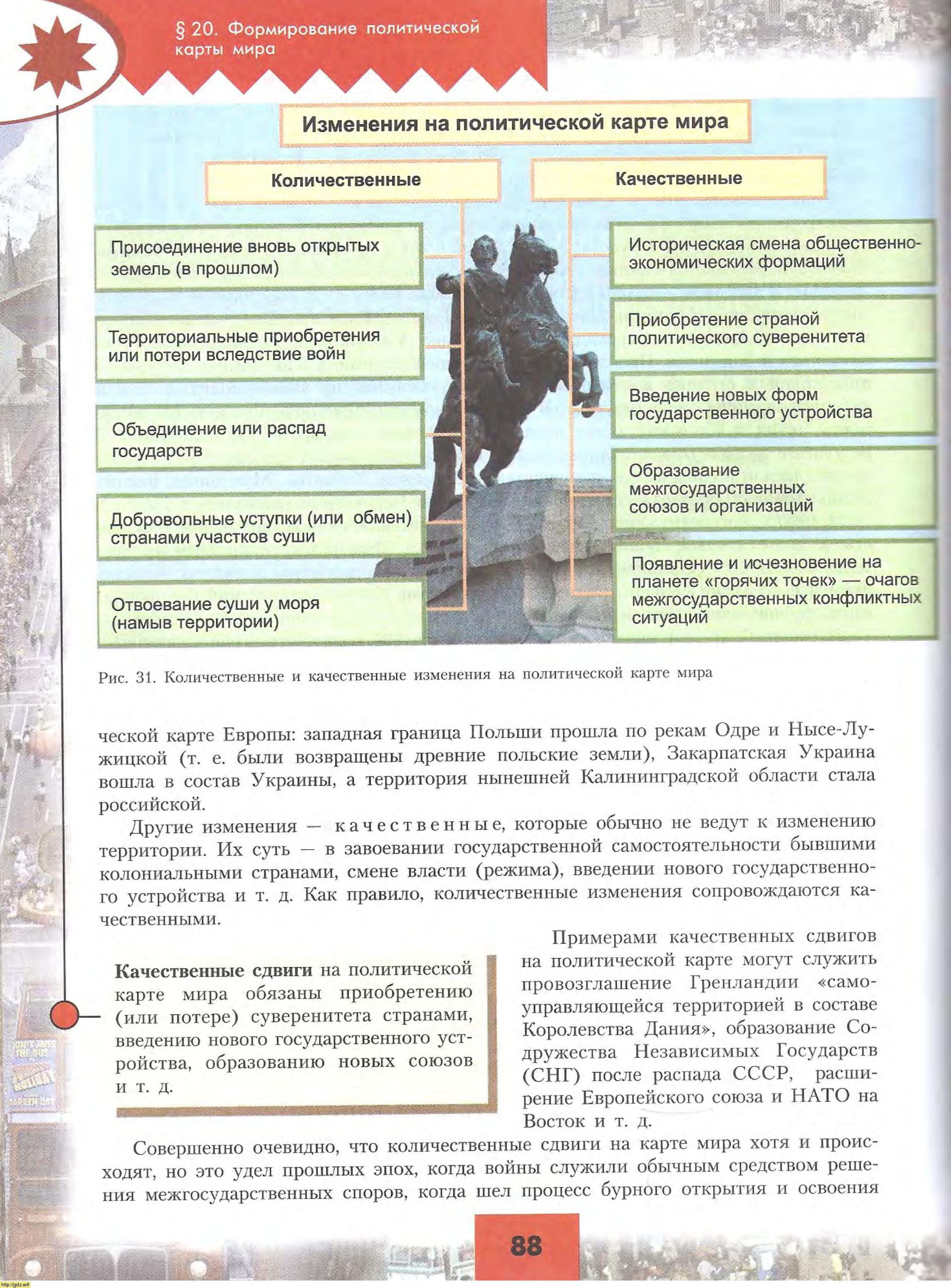 География за 10-ый класс - Ю.Н. Гладкий, В.В. Николина. География ...