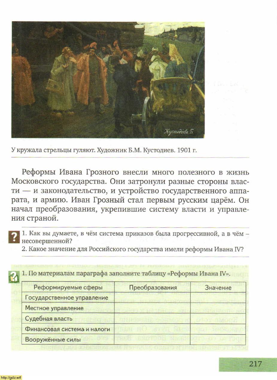 История за 6-ой класс - Е.В. Пчелов. История России с древнейших времен ...